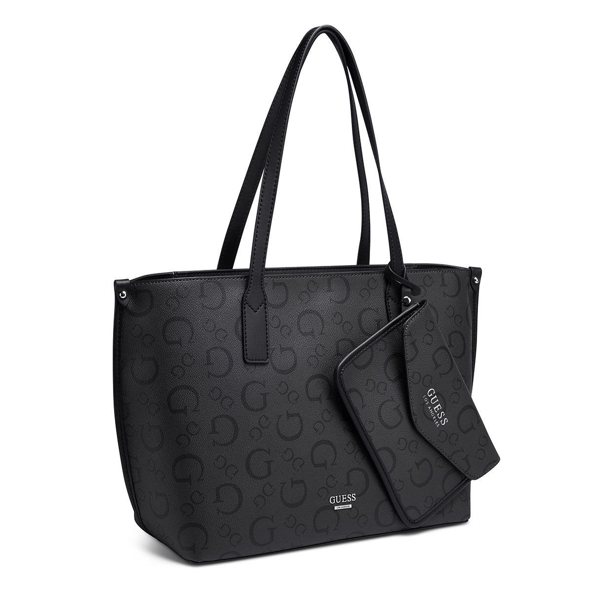 Bolsa guess factory estilo carryall en color negro suavizado modelo ...