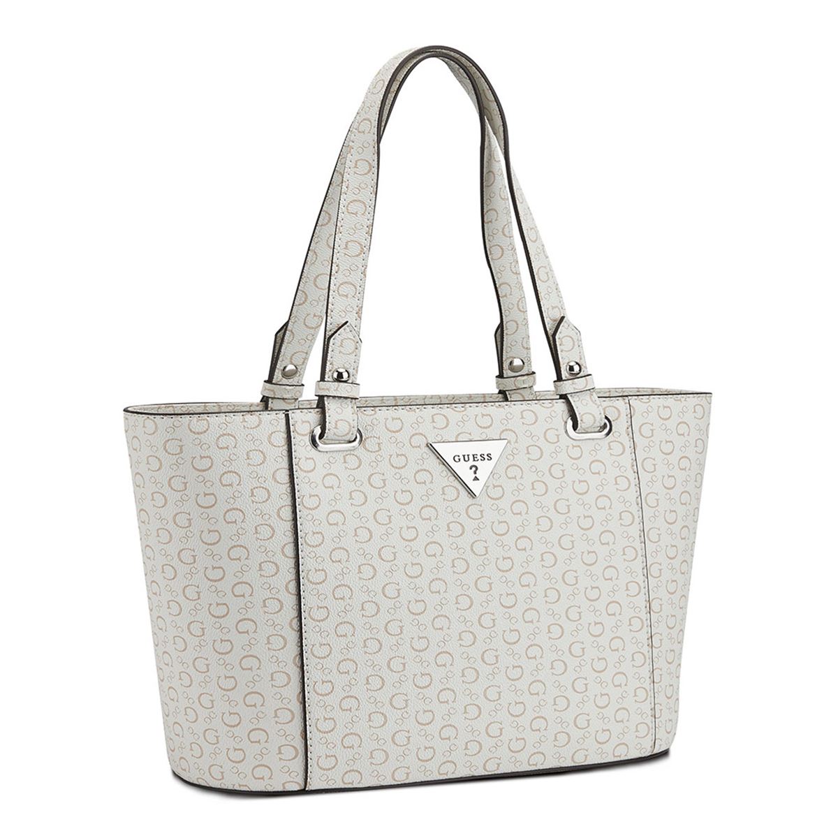 Bolsa Guess Factory Estilo Carryall En Color Blanco Modelo Sv887023-Whi