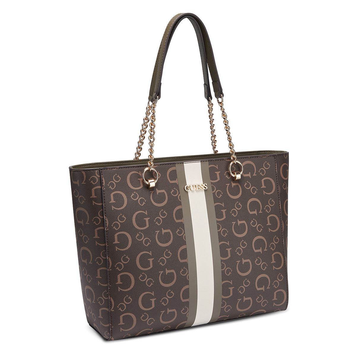 Bolsa Tote en color Café Guess Factory