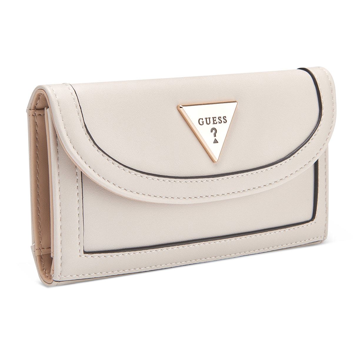 Cartera Slg Cluth en color Beige Guess Factory