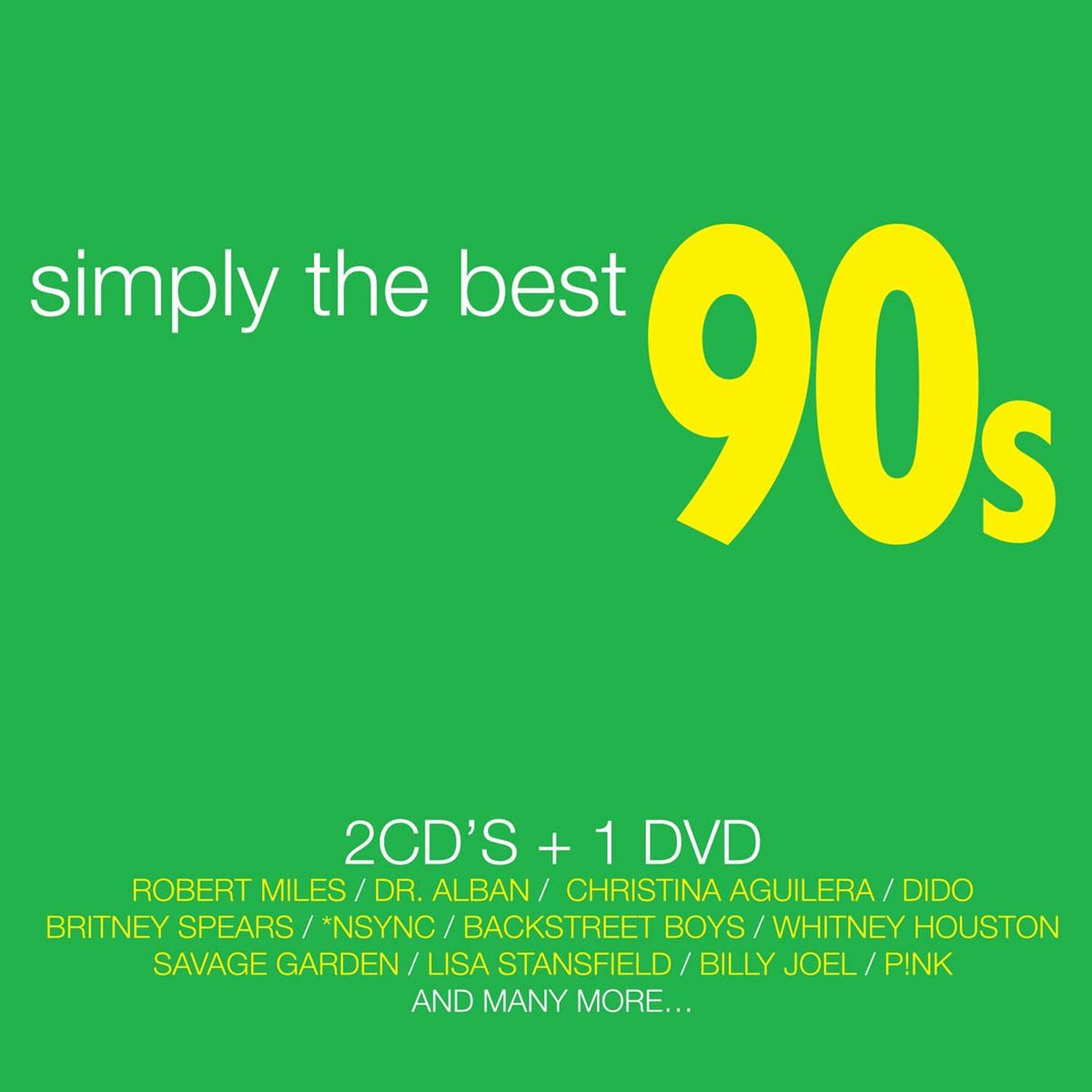 2CDs + DVD Simply The Best - 90s