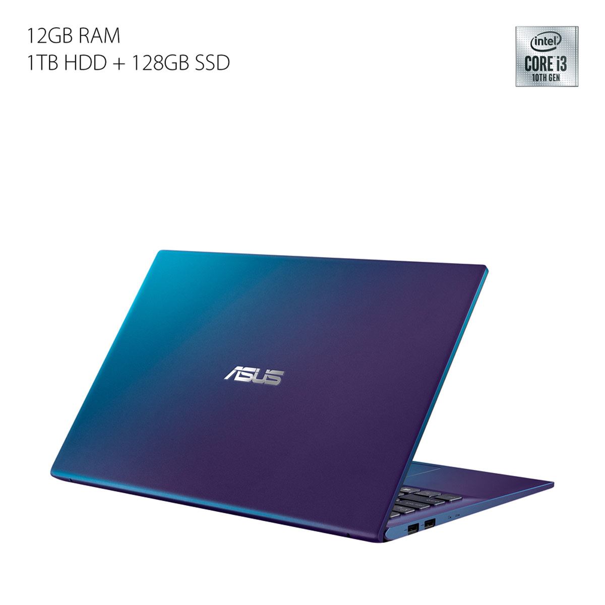 Laptop Asus VivoBook 15.6" 12Gb 1T+ 128SSD Azul X512JA-BR