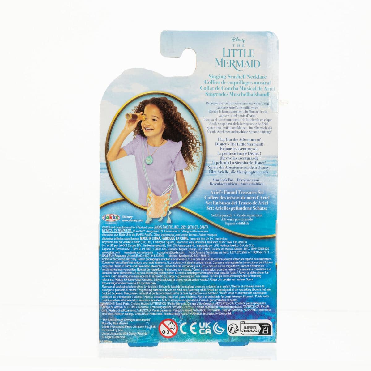 Ariel Little Mermaid Live Action Collar Concha de Mar