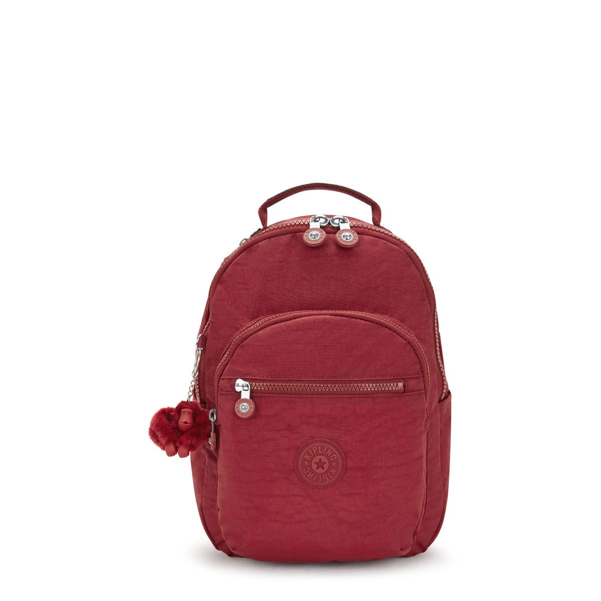 Mochila Funky Kipling Red Vino para Mujer