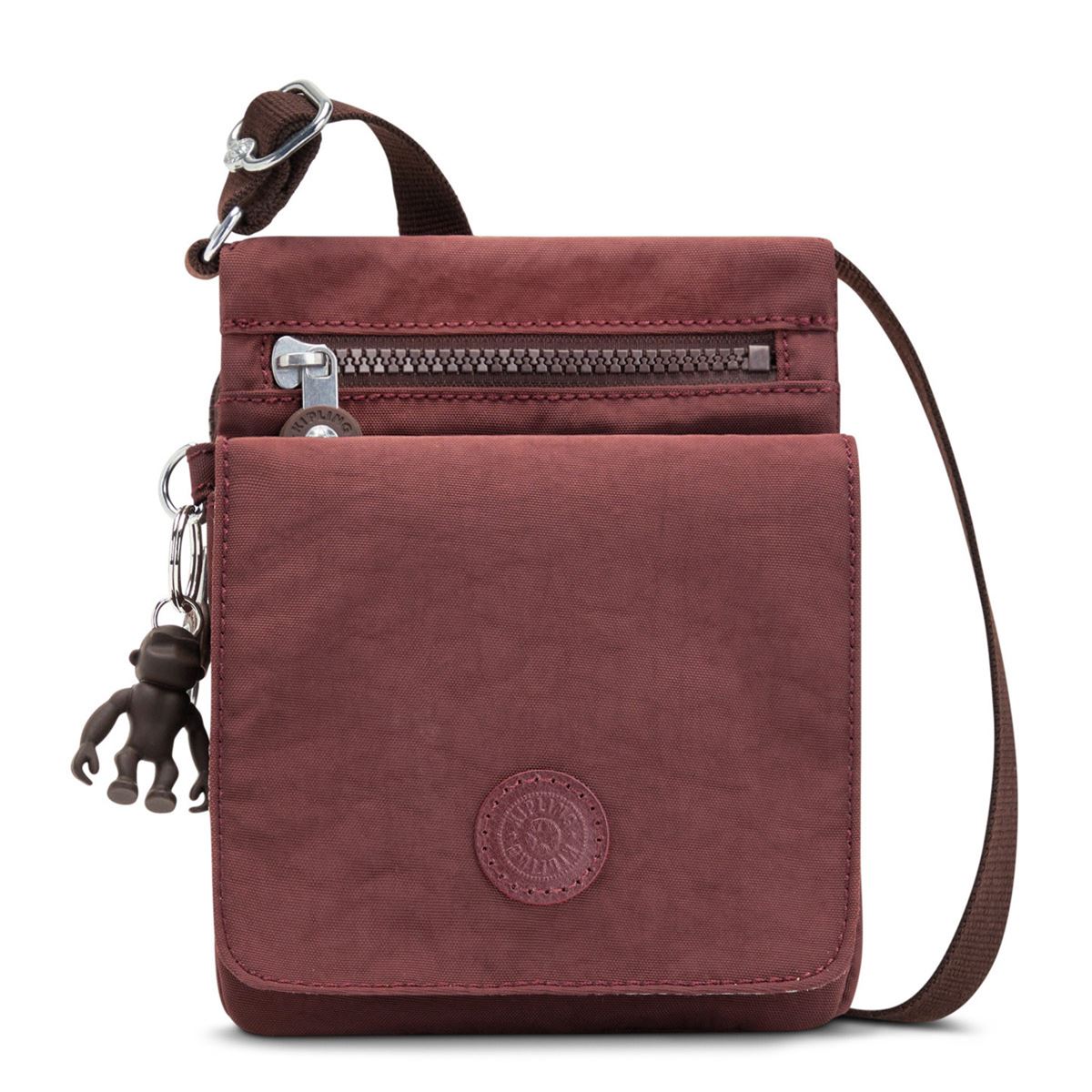 Bolsa Kipling color vino modelo KI7291V50