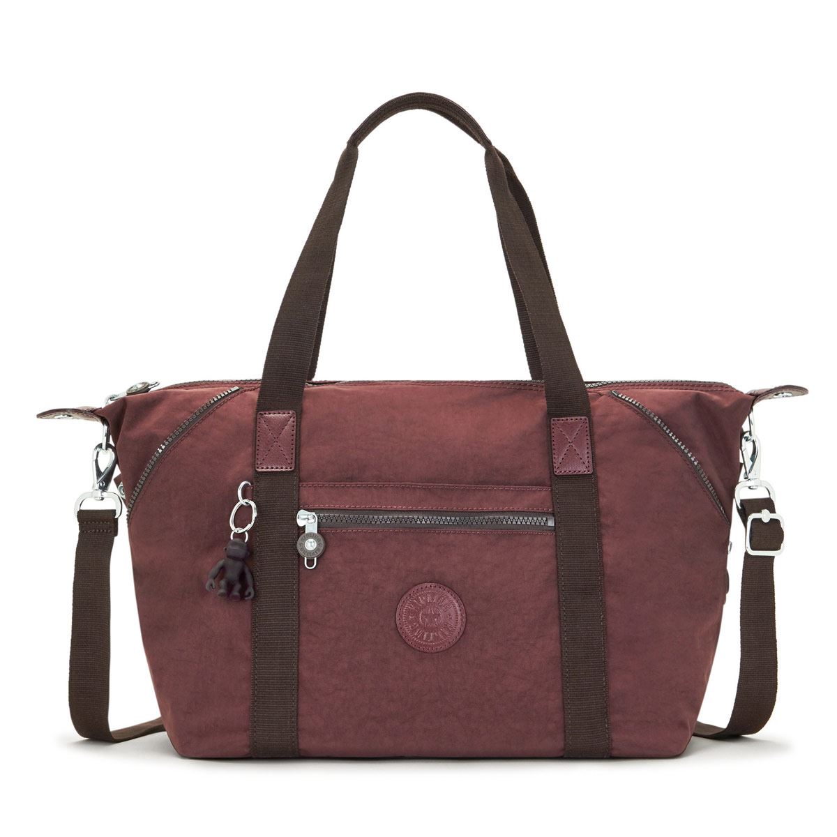 Bolsa Kipling color vino modelo K10619V50