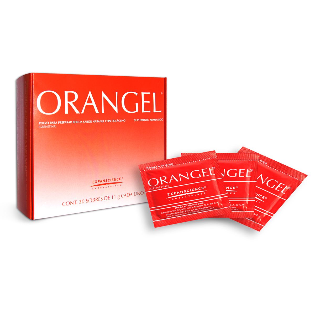 Orangel caja con 30 sobres