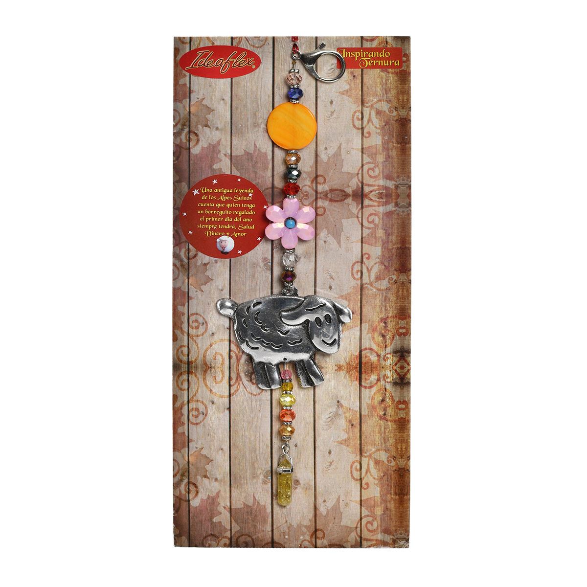 Colgante Piuter Mediano Con Cristales