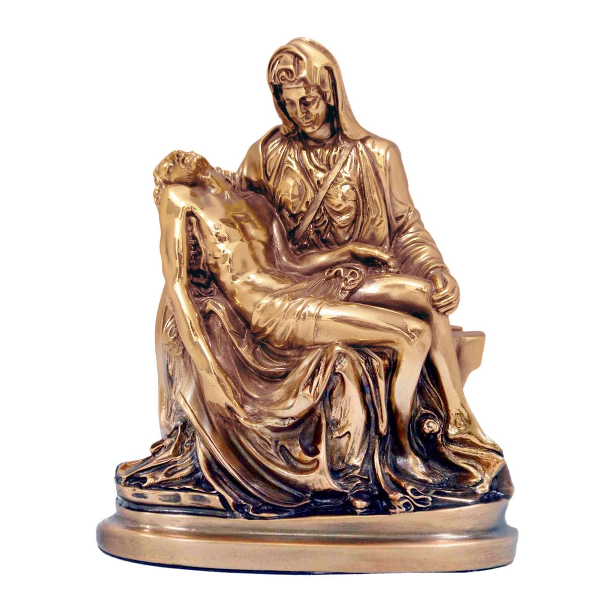 Piedad de 22 cm en bronce A3