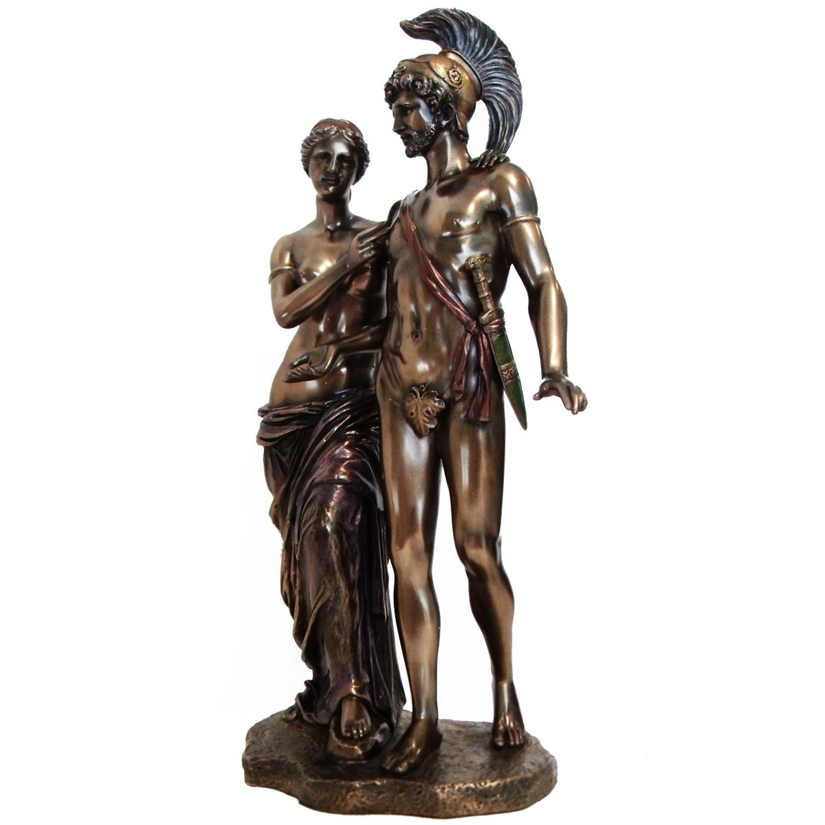 Figura Venus Y Marte WU74637A4 Bronce