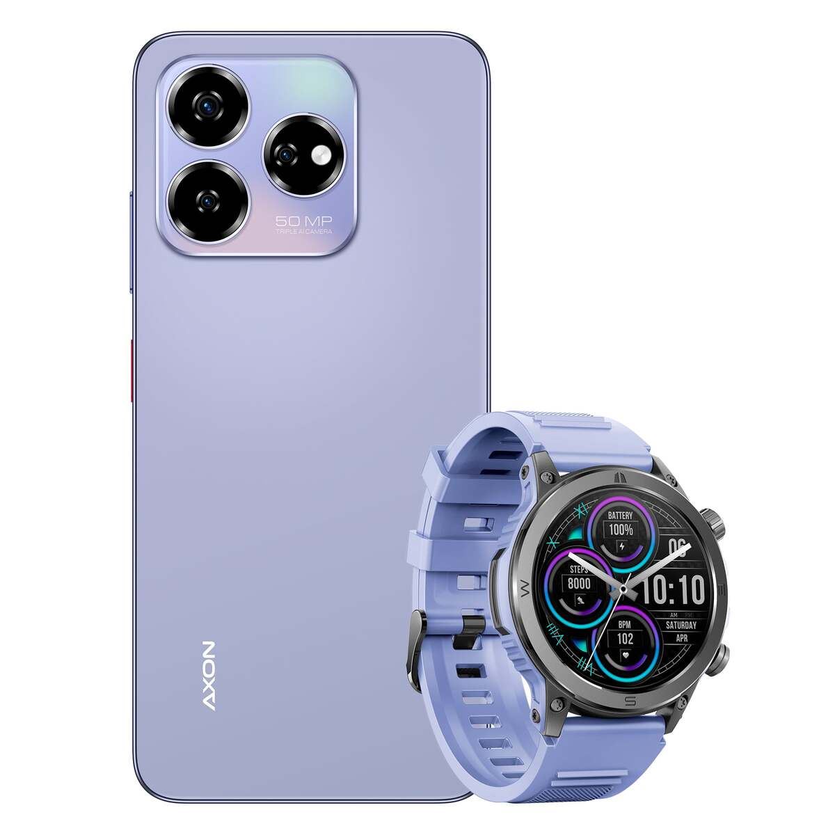 ZTE Axon 60 256GB Morado Telcel R9 + Watch HM37