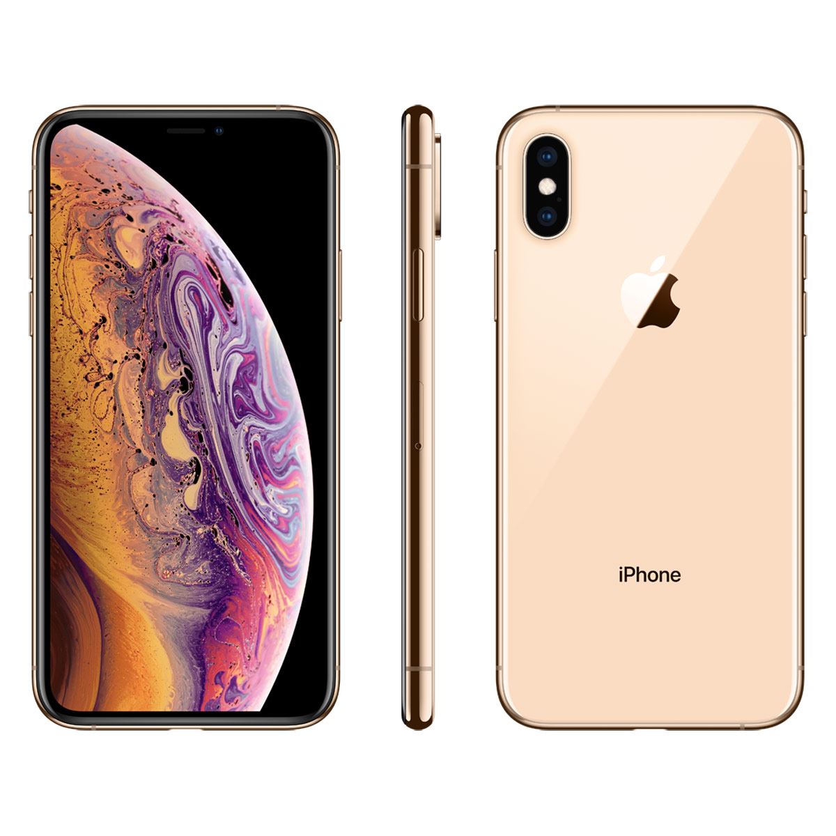 Celular iPhone XS MAX 64GB Oro R7 (Telcel)