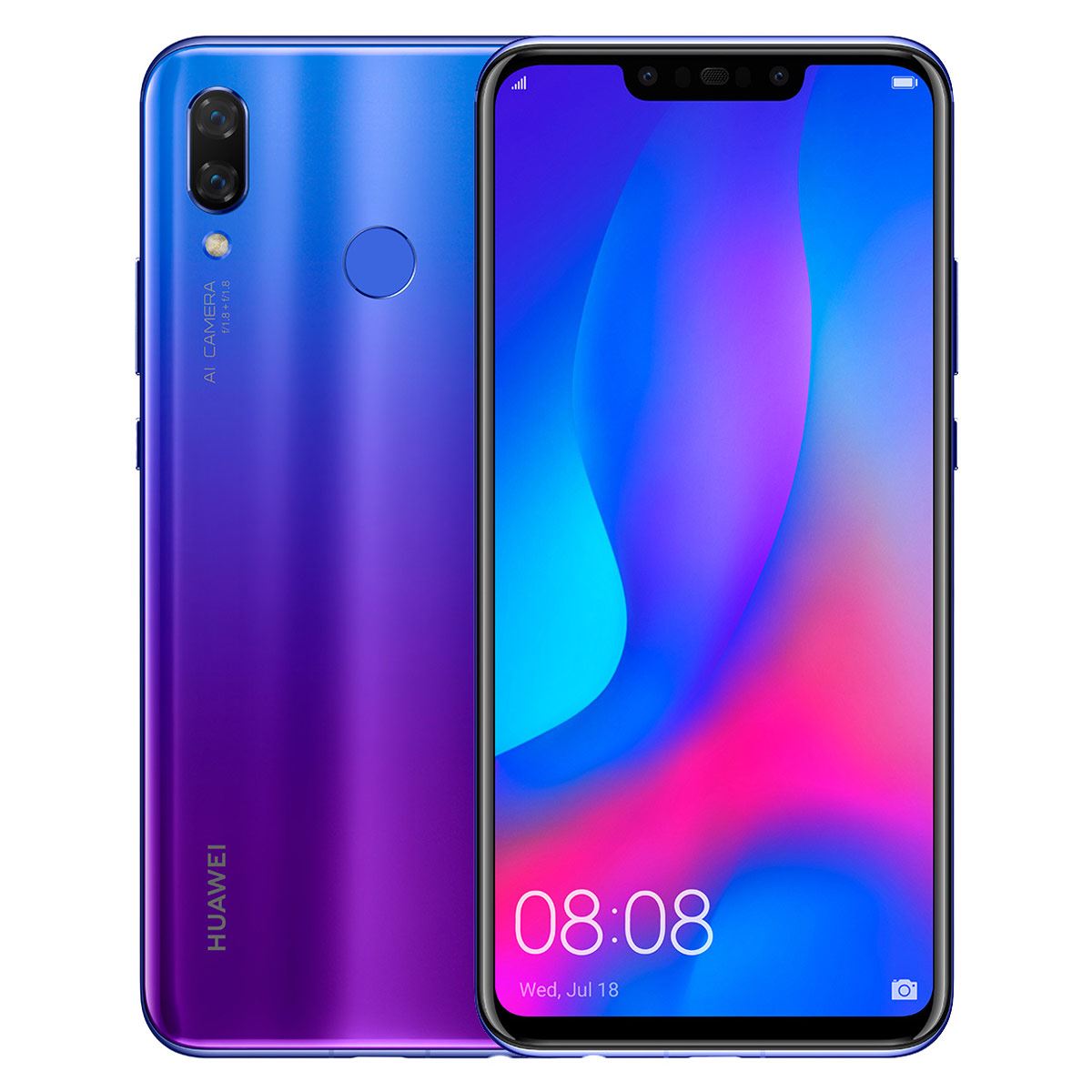 Celular Huawei Nova 3 Color Morado R3 (Telcel)
