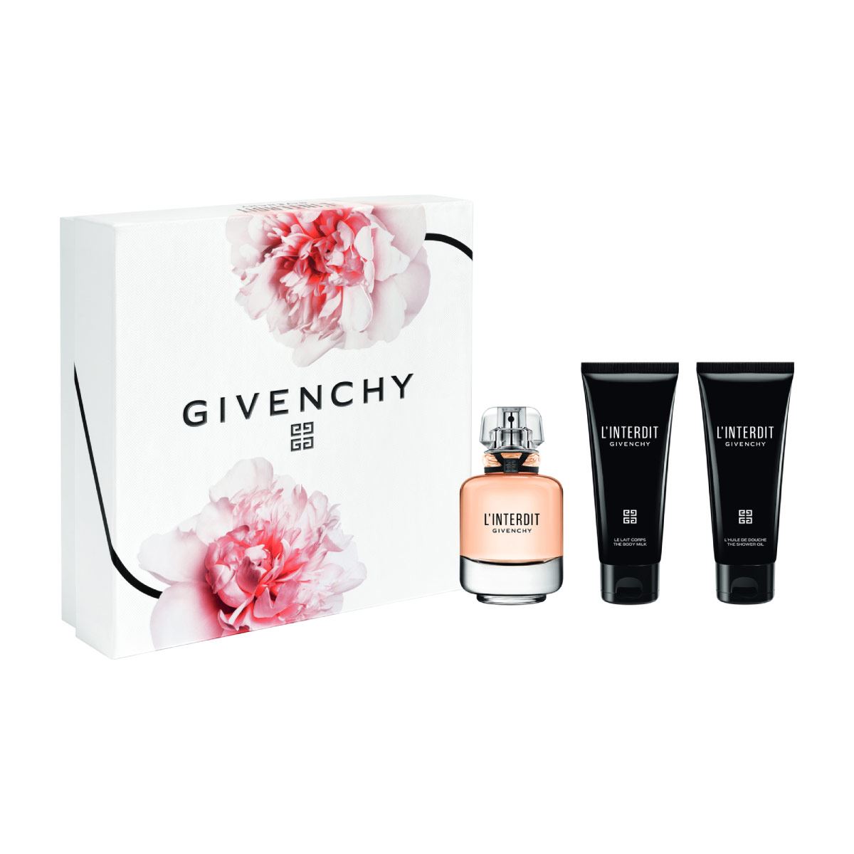 Givenchy Set de fragancia femenina L'Interdit Eau de Parfum 80 ml ...