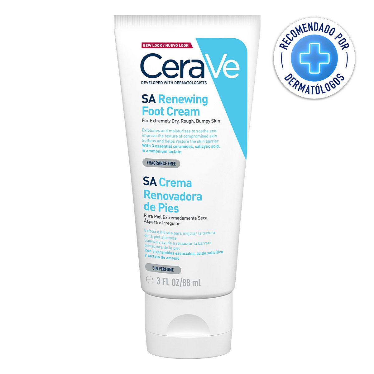 Crema Hidratante Con Con cido Salic lico Para Pies CeraVe Crema Hidratante Con Con cido Salic lico Para Pies CeraVe