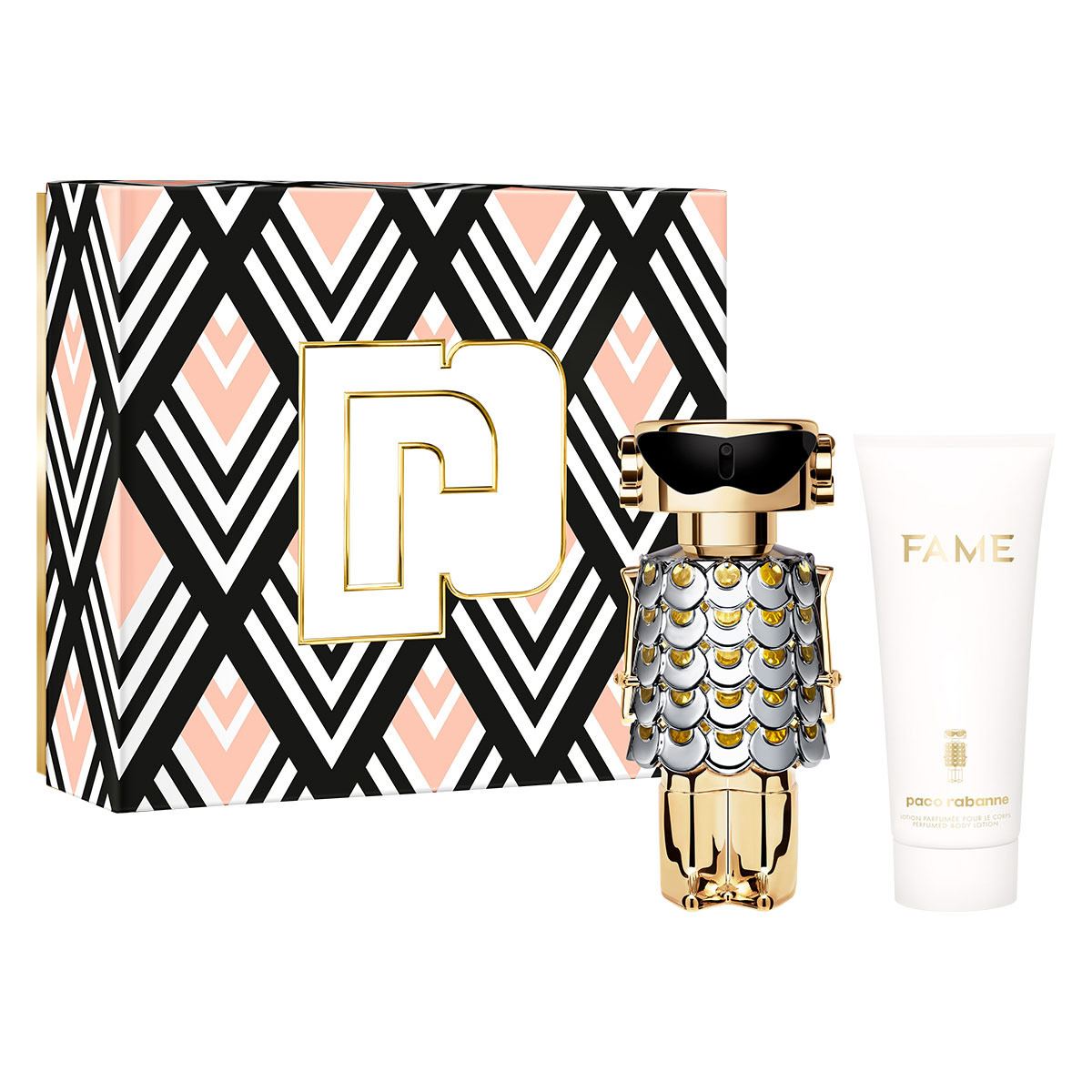 Paco Rabanne Fame Set Para Dama Perfume EDP 80ml + Body Lotion 100ml