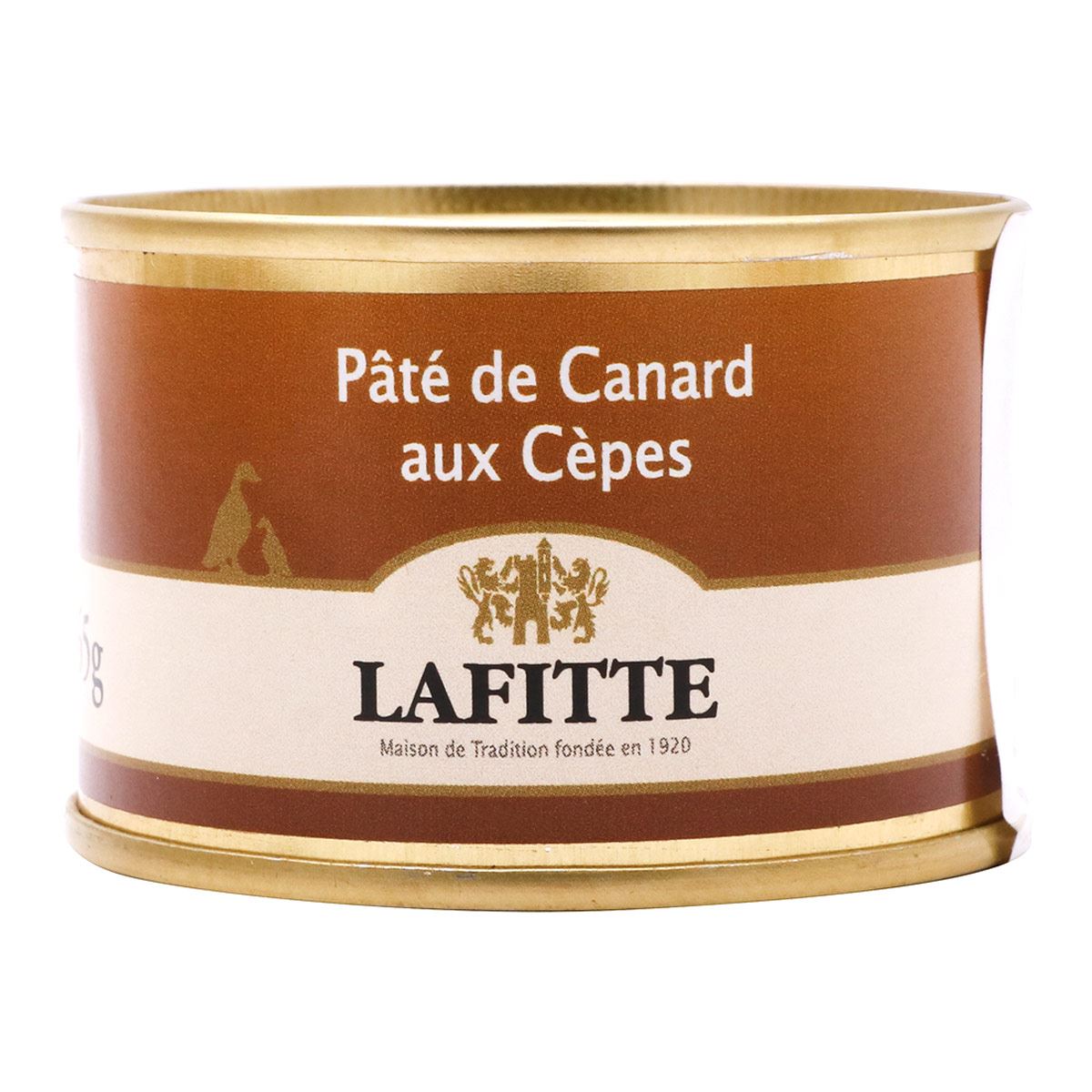 Pate Lafitte de pato con setas 65 grs
