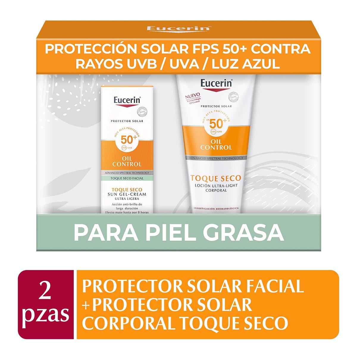 Pack Eucerin Sun Oil Control + OC Body Lotion