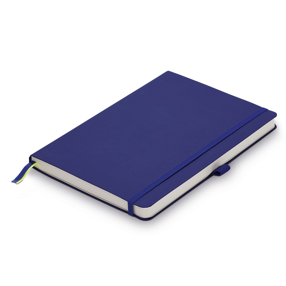 Libreta de pasta suave mediana A5 azul