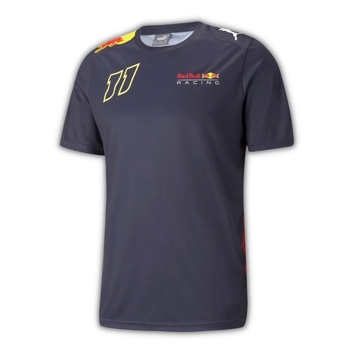 Playera Red Bull Checo Pérez color azul talla grande