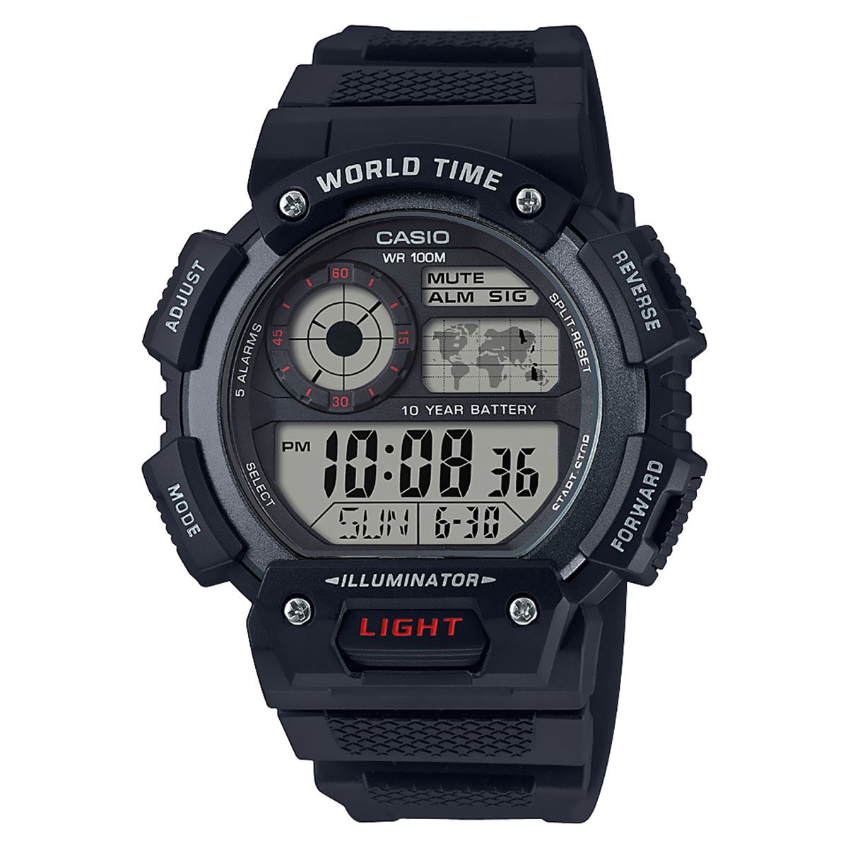 Reloj Casio AE-1400WH-1AVCF Unisex Para Caballero