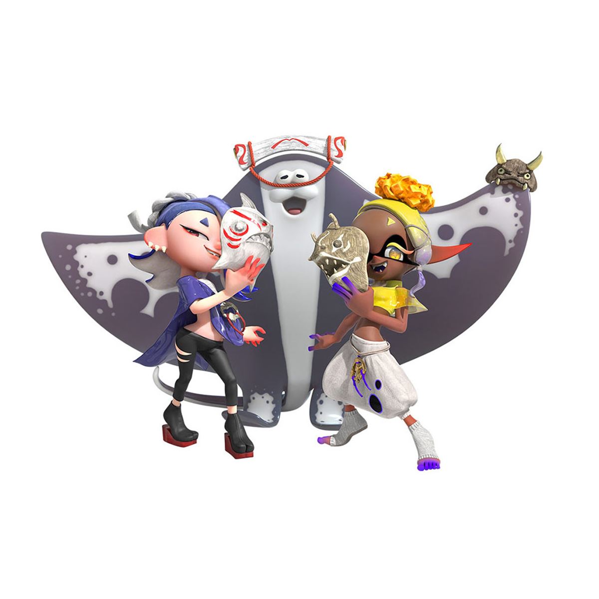 Figura Amiibo Big Man Splatoon Series Figura Amiibo Big Man Splatoon Series