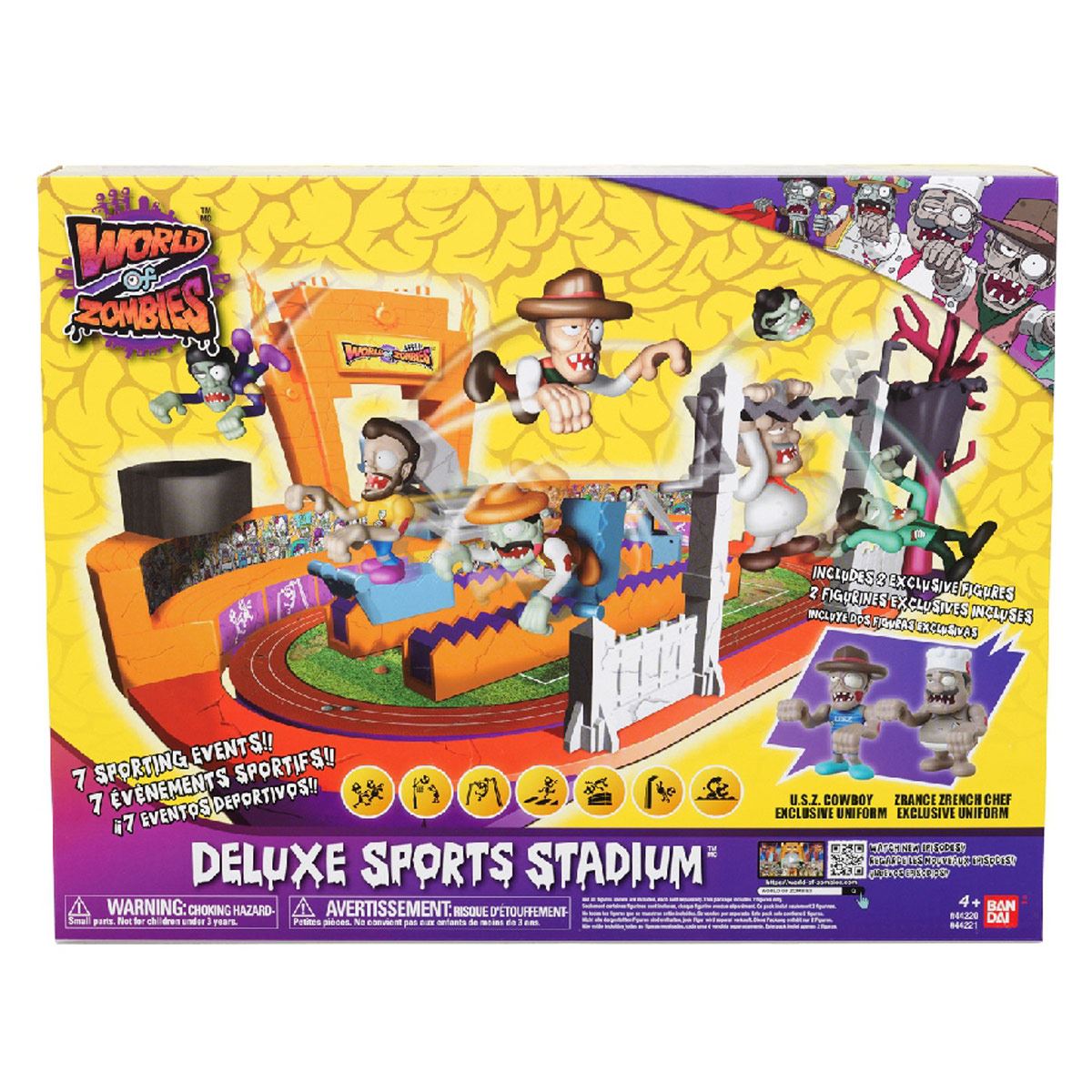 E-3 World Of Zombies Playset Estadi Infantil