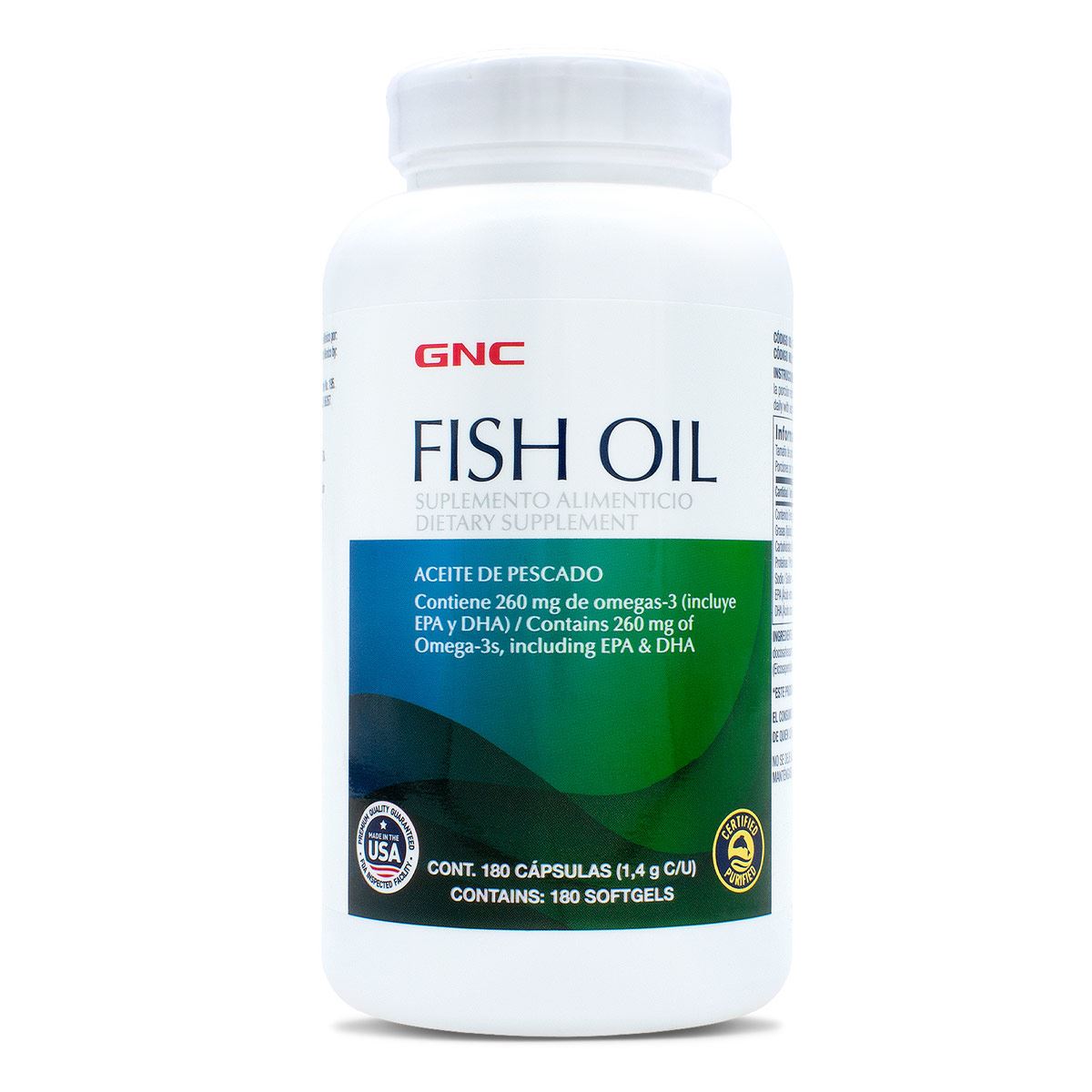 Fish oil 1000 omega 3 180 caps