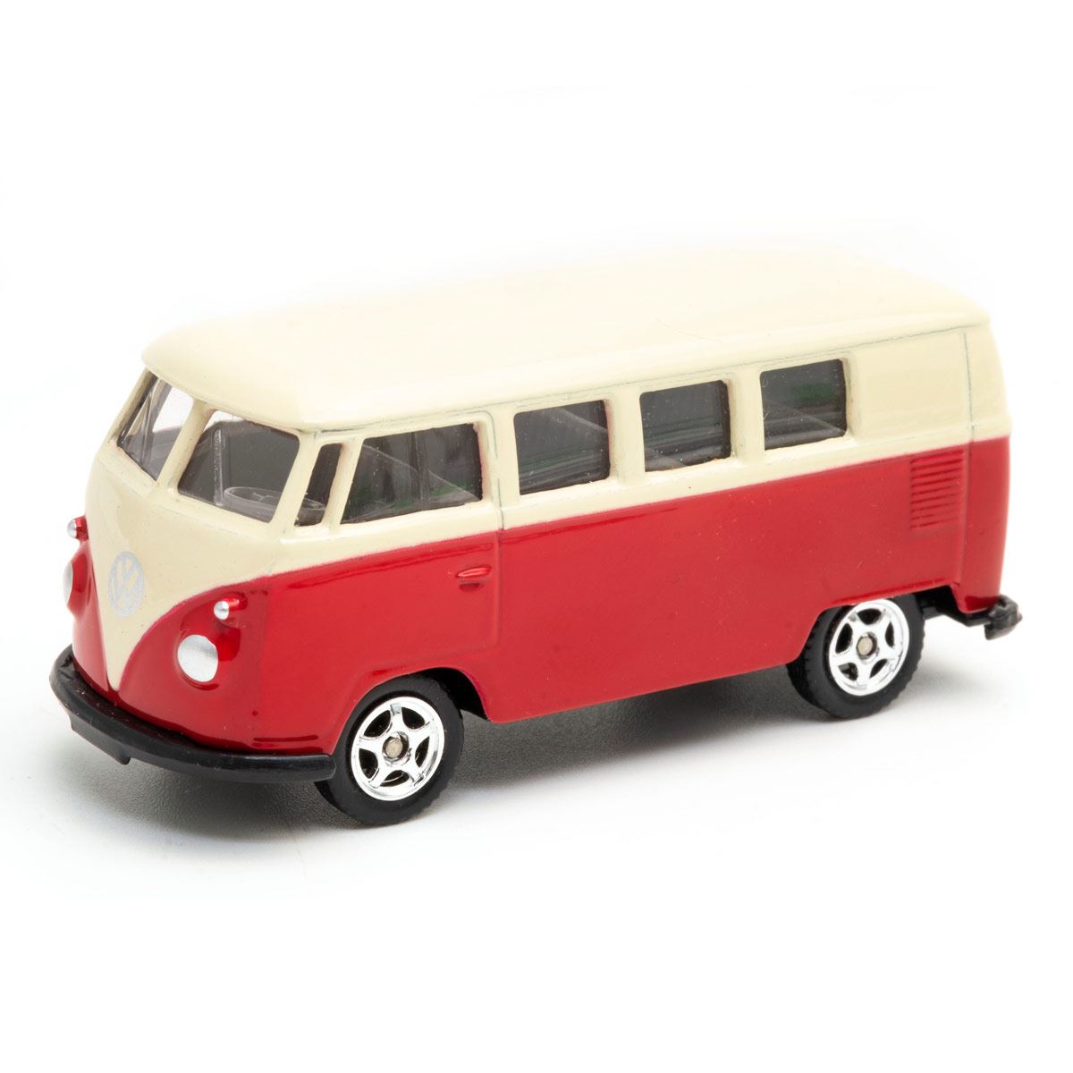 3" 1963 Volkswagen T1 Bus, Red Color
