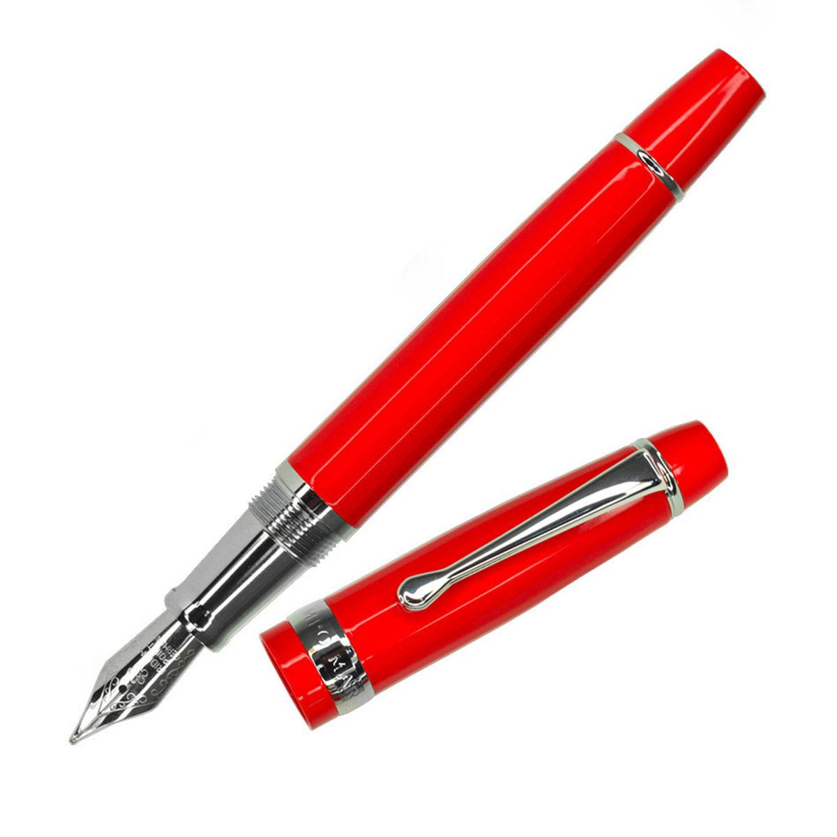 Pluma fuente LS elite rojo cereza