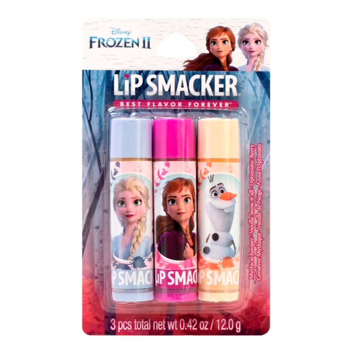 Trío Bálsamos Labiales Frozen 2 Lip Smacker