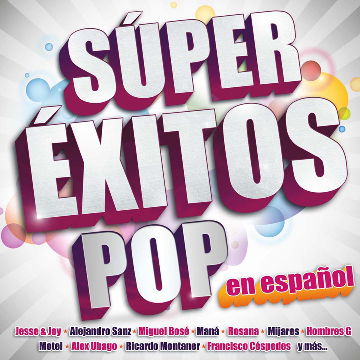 CD/DVD Súper Éxitos Pop en Español