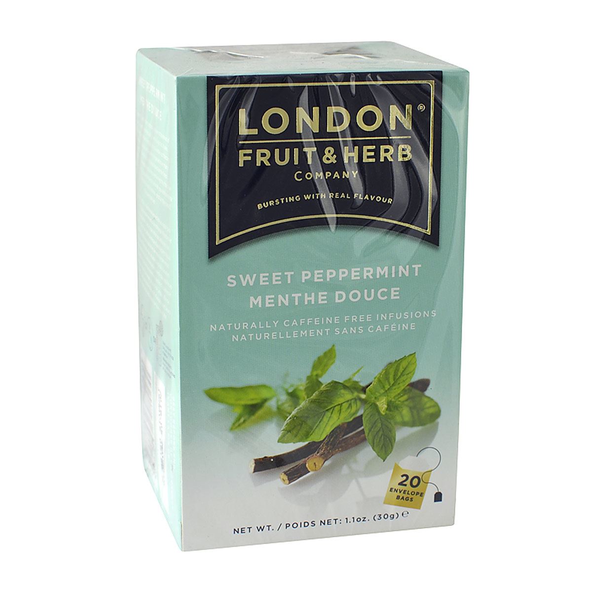 LONDON FRUIT & HERB SWEET PEPERMINT 20PZ