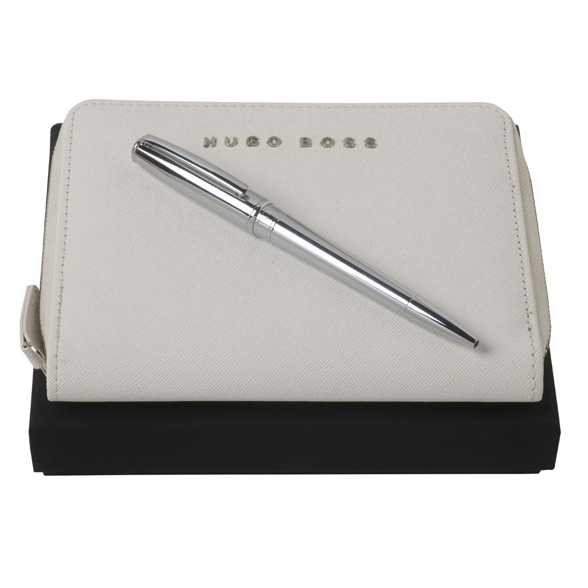 Kit Hugo Boss bolígrafo y carpeta