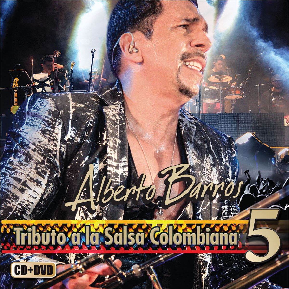 CD5/ DVD Alberto Barros- Tributo A La Salsa Colombiana