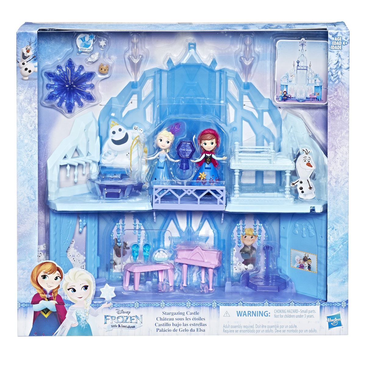 Castillo Bajo las Estrellas Frozen