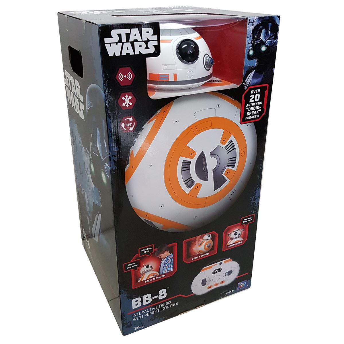 Interactive 16"+ Robotic Droid BB-8 Figure