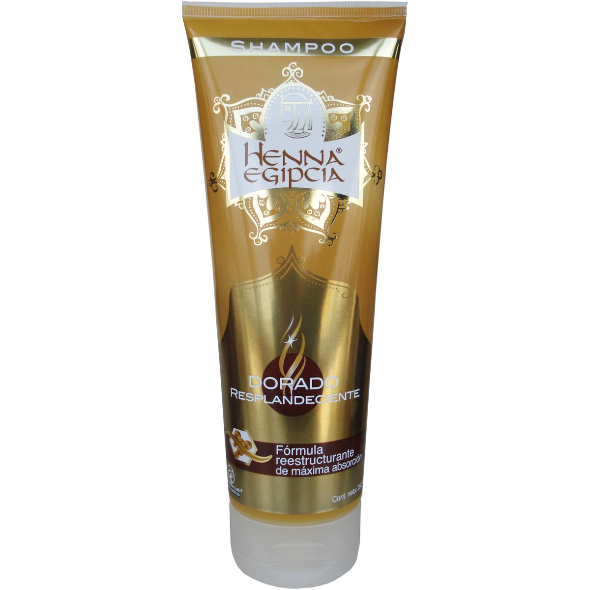 Henna Egipcia Dorado Resplandeciente Shampoo 250ml