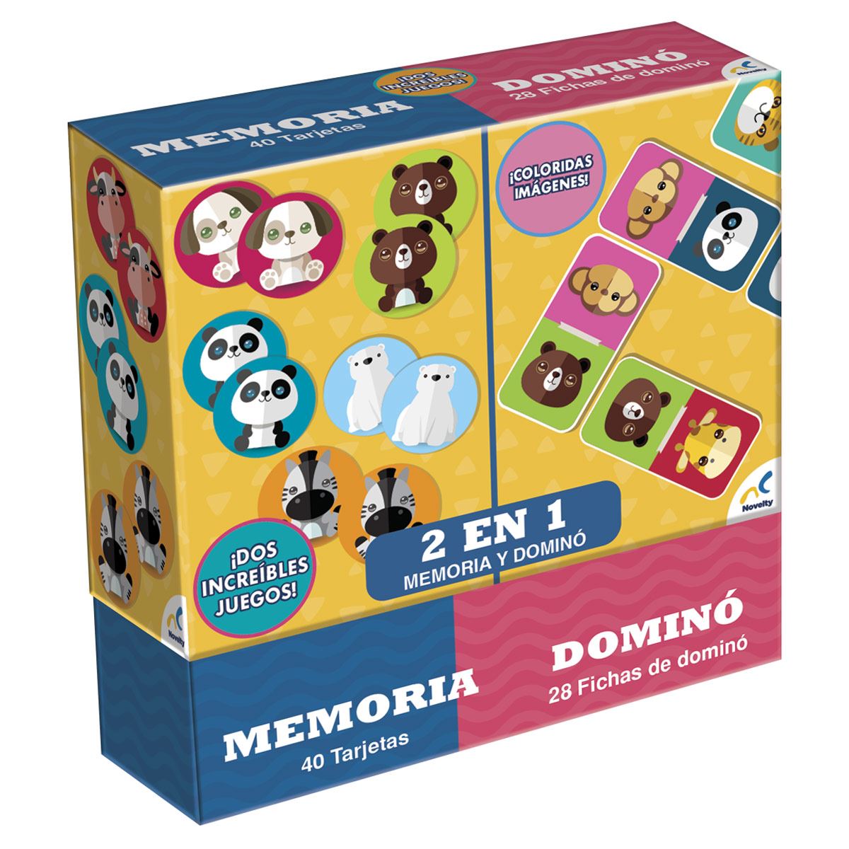 2 en 1 Memoria y Dominó
