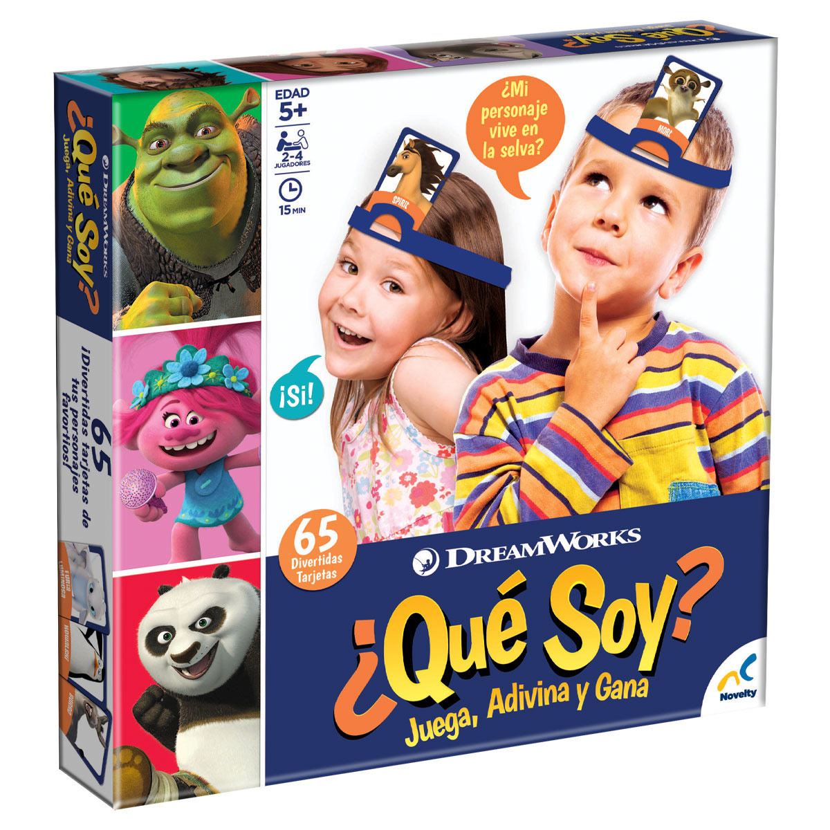 Juego de mesa ¿qué soy? Dreamworks