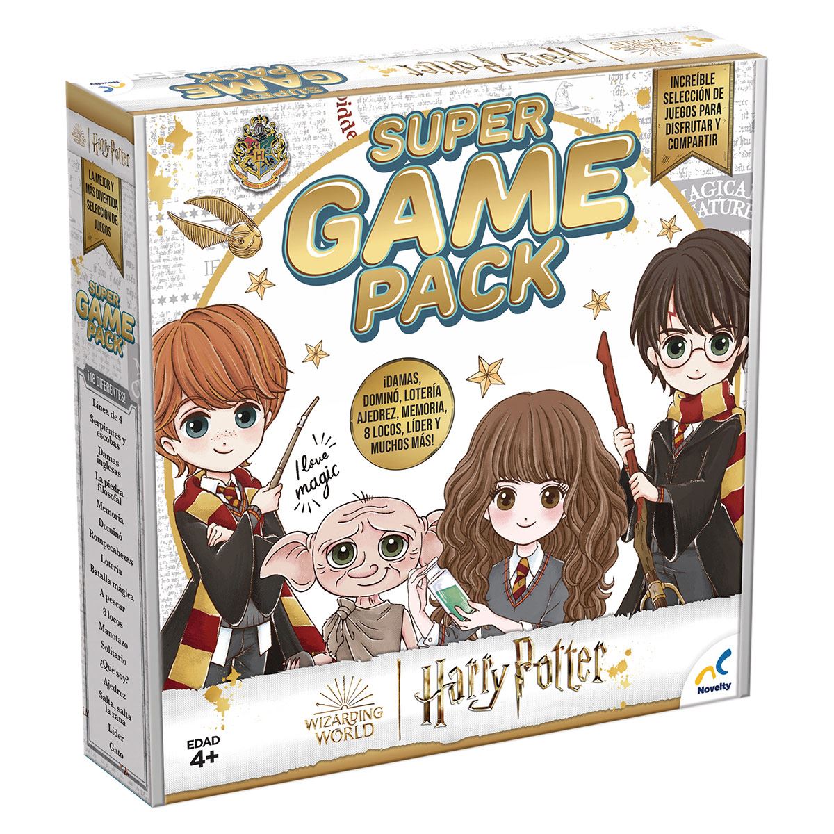 Super game pack de Harry Potter Noevlty