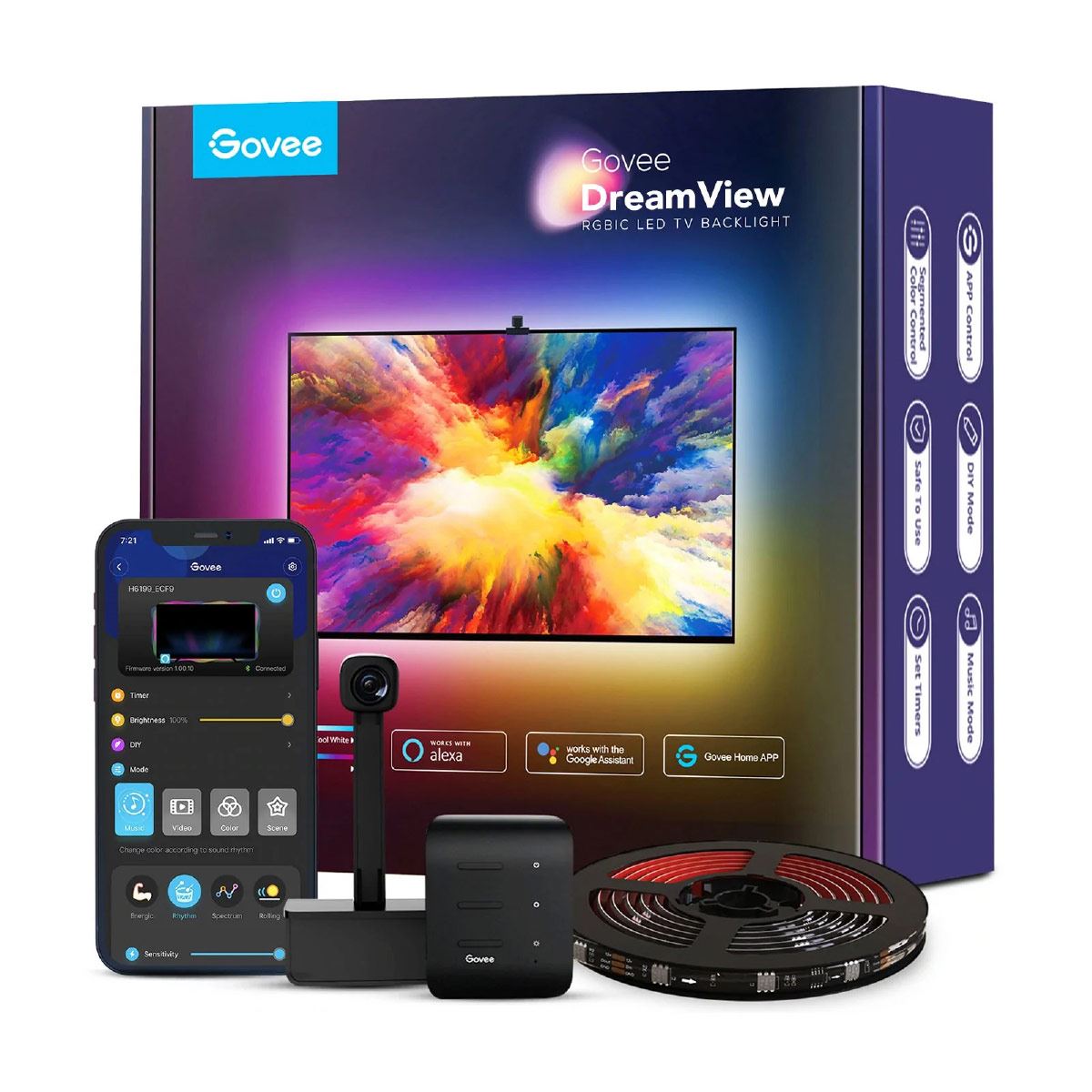 Sistema led Govee TV efecto inmersivo 55-65 pulgadas Sistema led Govee TV efecto inmersivo 55-65 pulgadas