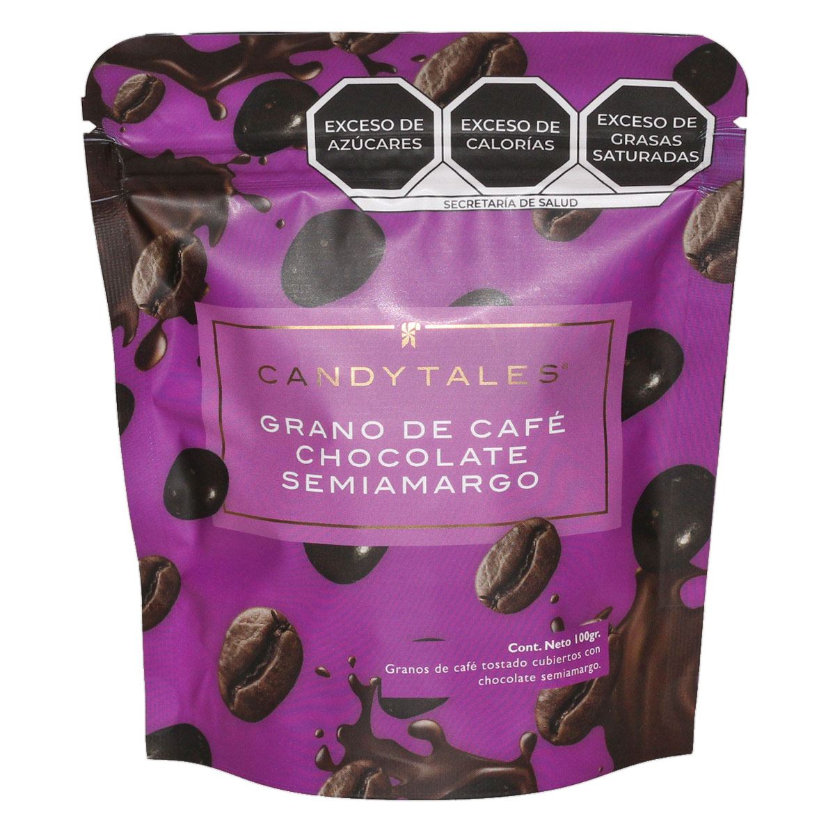 Granos de Café Cubiertos con Chocolate Semiamargo