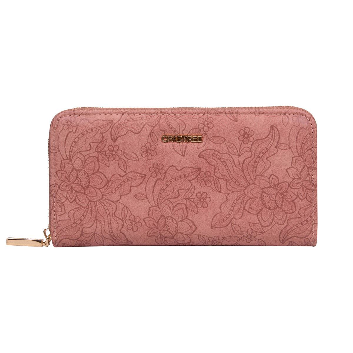 Cartera Crabtree color rosa modelo E3 332