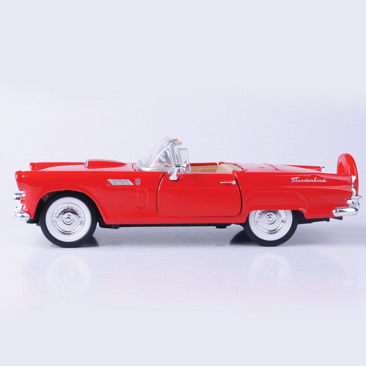 Vehículo de Colección Ford Thunderbird (Convertible) 1956 1:24