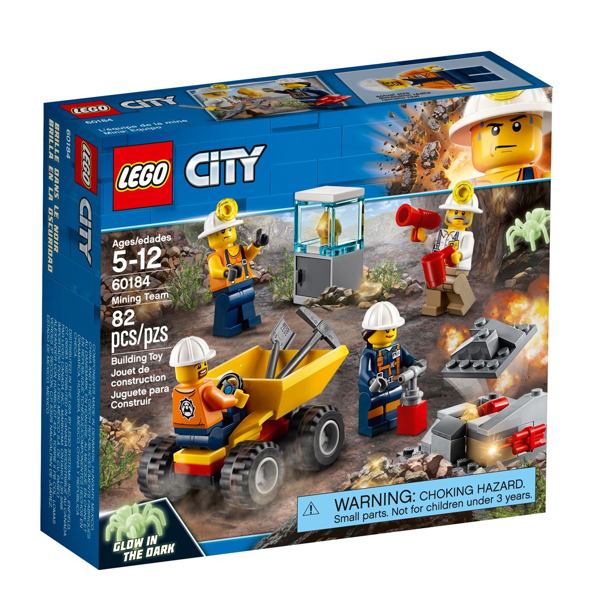 Lego City Mining Mina: Equipo