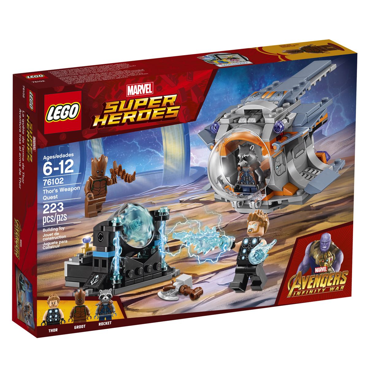 Super Héroes Aventura Tras el Arma de Thor