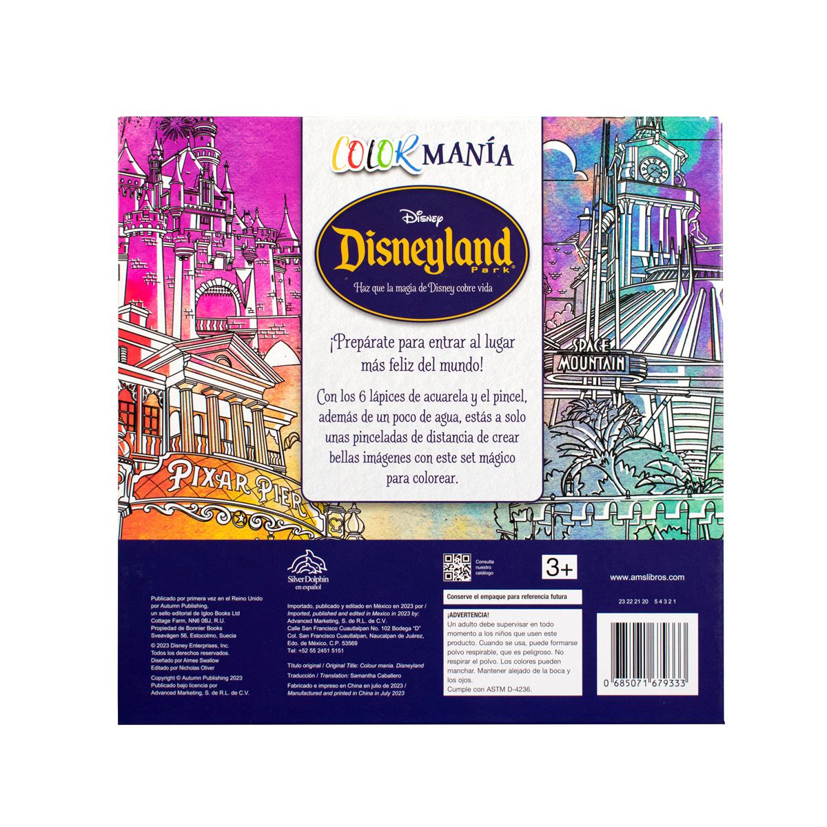 Color manía: disneyland