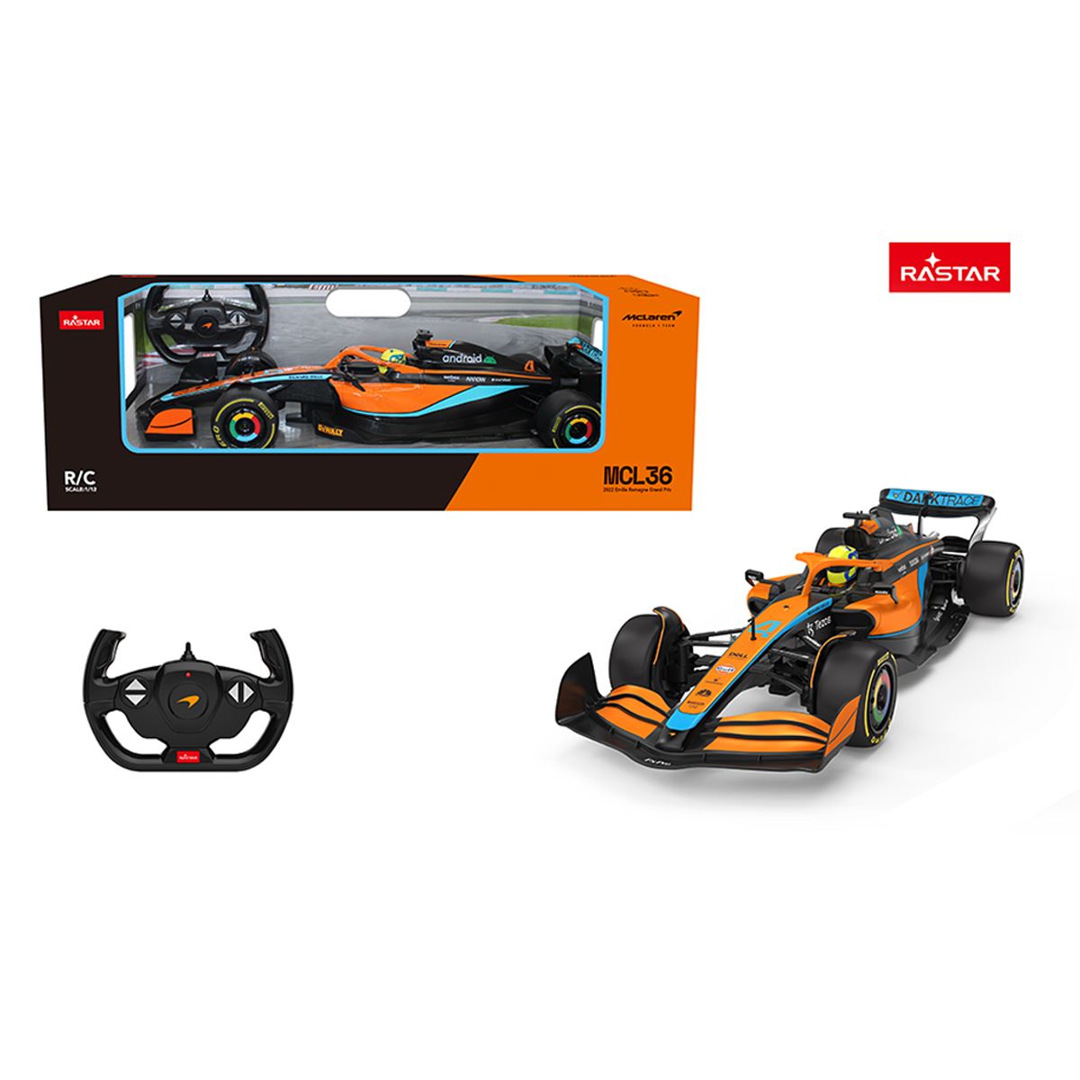 Vehículo Radio Control 1:12 McLaren F1 MCL36