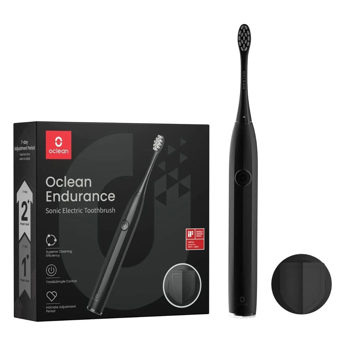 Cepillo Dental Eléctrico Endurance Negro